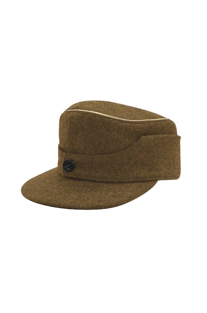 WWII German Elite General Brown Wool M44 Field Cap S | eBay