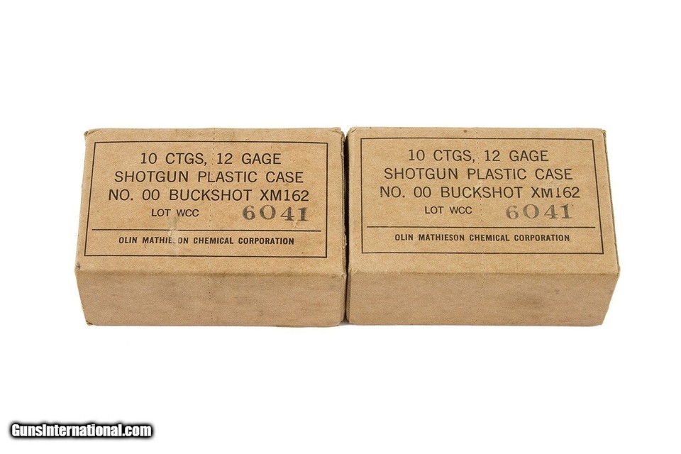 REMINGTON ARMS VIETNAM ERA PLASTIC XM162 00 BUCK NEW REPLICA 10 ROUND ...