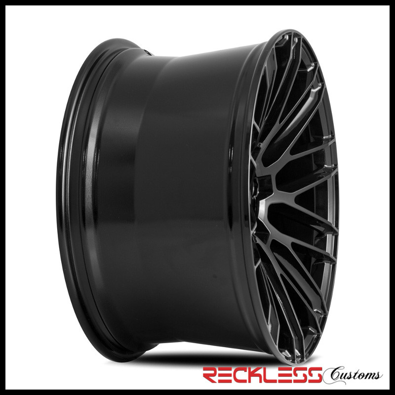 SAVINI 19" BM13 GLOSS BLACK CONCAVE WHEELS RIMS FITS NISSAN ROGUE ...