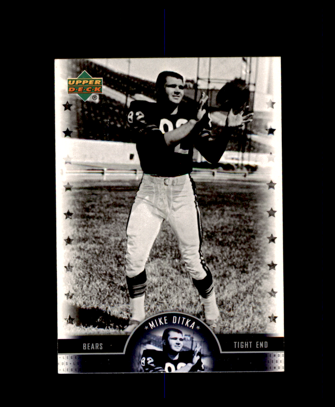 2005 Upper Deck Legends 70 Mike Ditka Chicago Bears Pitt Panthers Ebay 7587