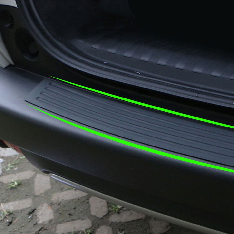 90cm Rear Bumper Guard Rubber Protector Trim Cover Scuff Car Trunk ...