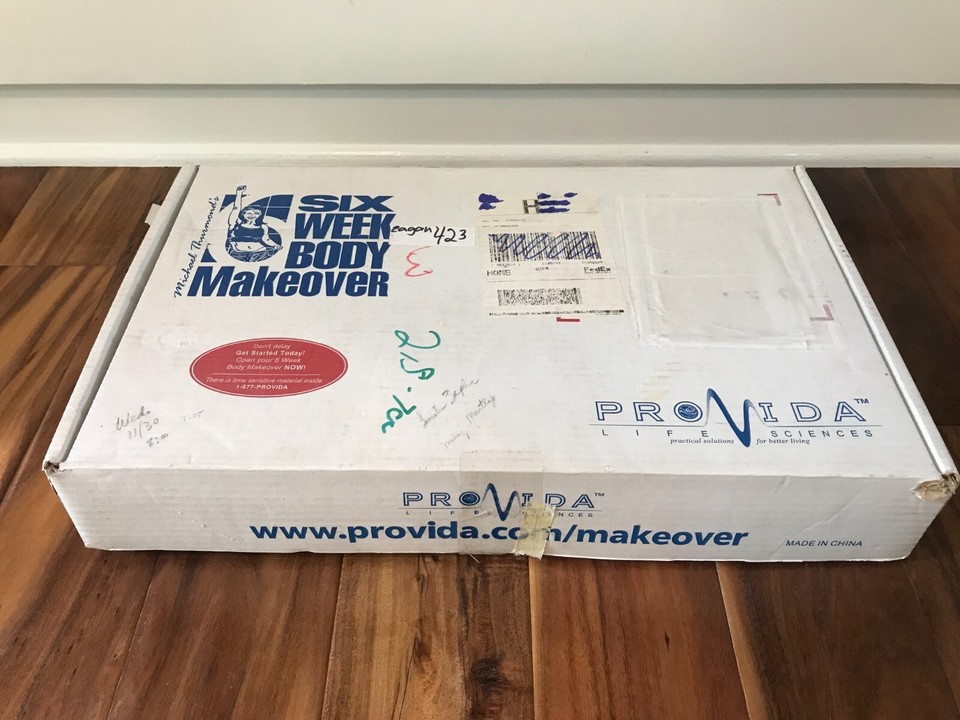 NEW In Box Six Week Body Makeover Kit Michael Thurmond's Weight Loss ...