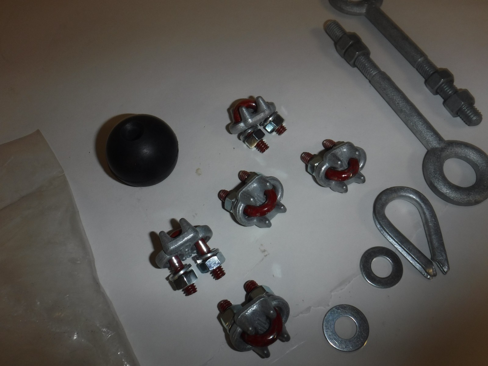 New Molex 1301250046 Wire Rope Festoon Hardware Kit, 3/8", Wire Rope ...