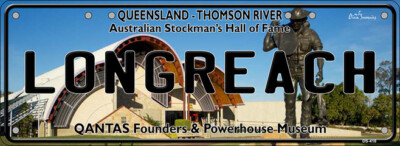 Longreach QLD plates Australia Number Licence Tin Sign license plate | eBay