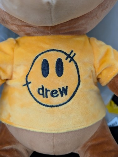 Drew House Theodore Teddy Bear Plush by Justin Bieber RARE NEW In Bag ...