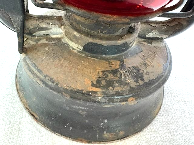 VINTAGE LANTERN - EMBURY MFG. CO. - LITTLE SUPREME NO. 150 - WARSAW N.Y ...