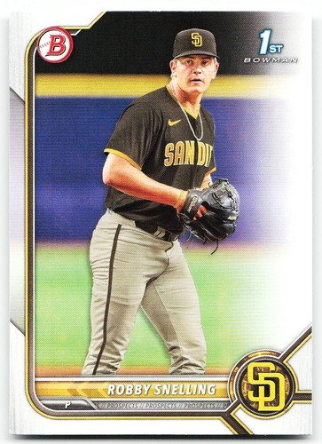 🔥 2022 Bowman Draft #BD-82 Robby Snelling | eBay