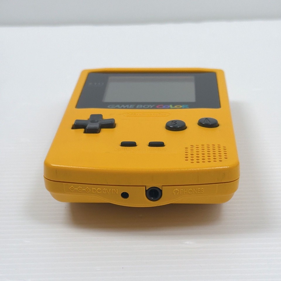 Nintendo Game Boy Printer Pikachu Yellow GBC Camera Crystal Pinball Set ...