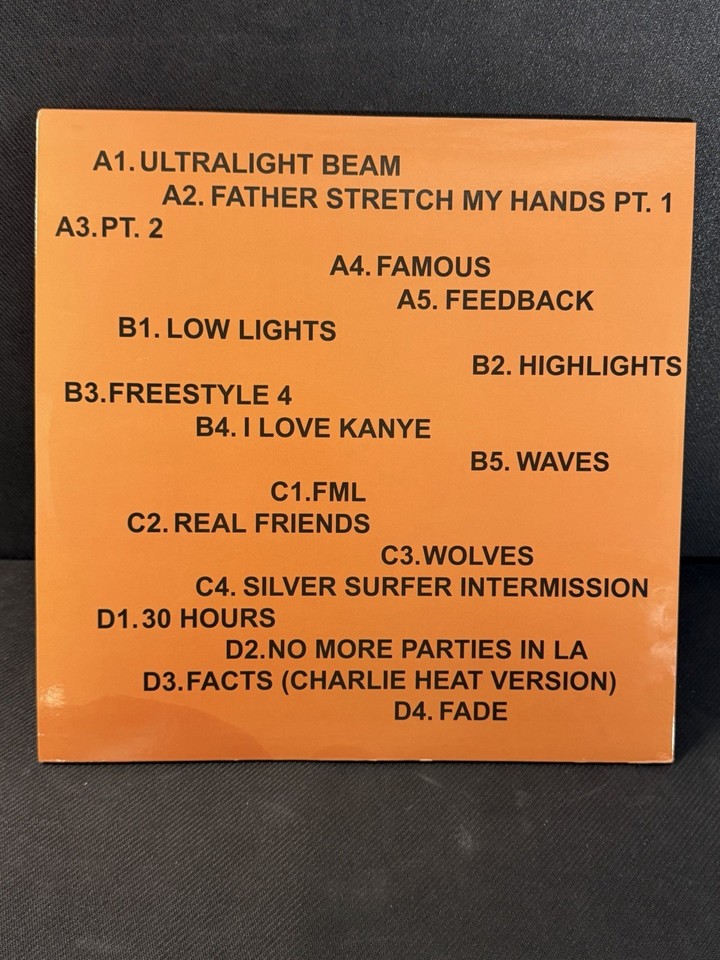 Kanye West The Life of Pablo - Vinyl Record - USED - Translucent Vinyl Records | eBay