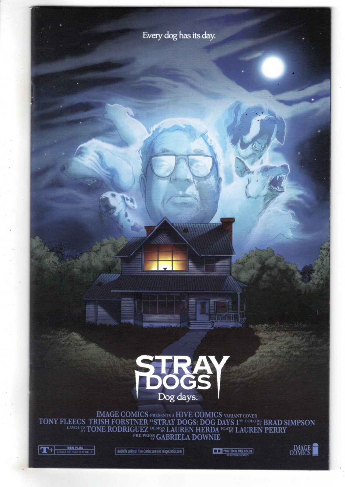 STRAY DOGS DOG DAYS #1 (2021) - GRADE NM - HIVE EXCLUSIVE STAN YAK ...