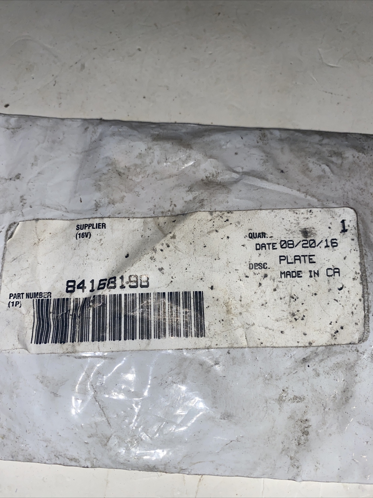 MACK 84168198 - Multi-Purpose Hardware - Plate | eBay