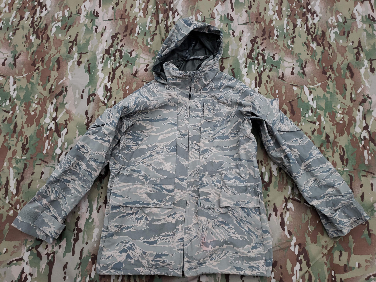 🇺🇸AIR FORCE USAF CAP PARKA APECS JACKET COAT ABU WET RAIN COLD GORETEX ...