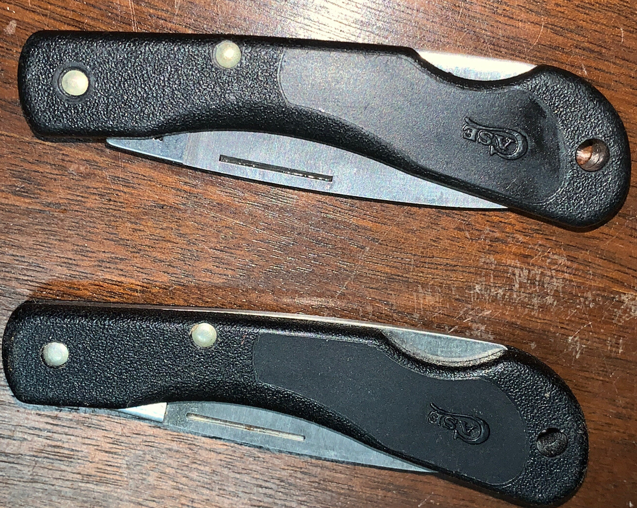 One Case XX 059L SS Blackhorn Lock-back Blade Pocket Knife Two ...