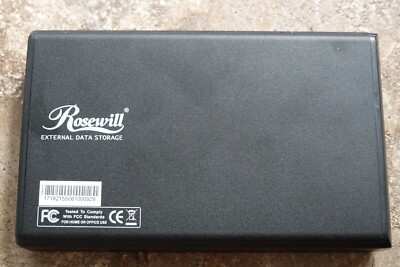Rosewill External Data Storage Portable with 1TB HDD Tested | eBay