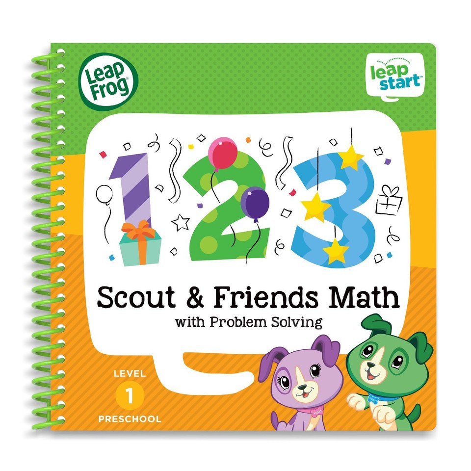 LeapFrog LeapStart Preschool 4-in-1 Activity Book Bundle with ABC ...