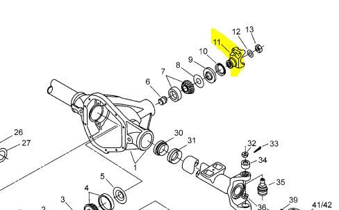 F250 4x4 Front Axle Diagram