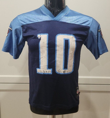 Vince Young Tennessee Titans #10 NFL Football Jersey Youth Large 14-16 ...
