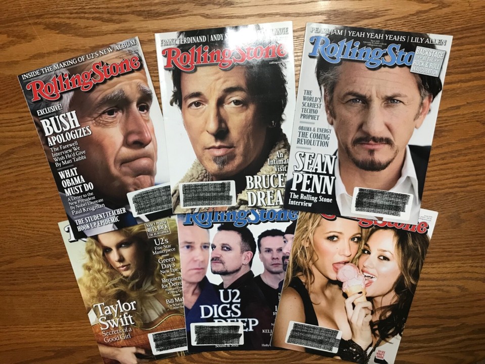 Vtg Rolling Stone Magazines - 2009-2012 - Individual Issues - you ...