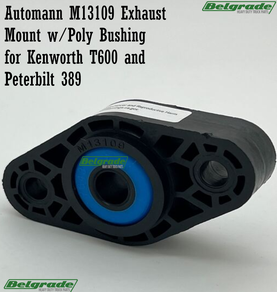 Automann M13109 Exhaust Mount w/Poly Bushing for Kenworth T600 and ...