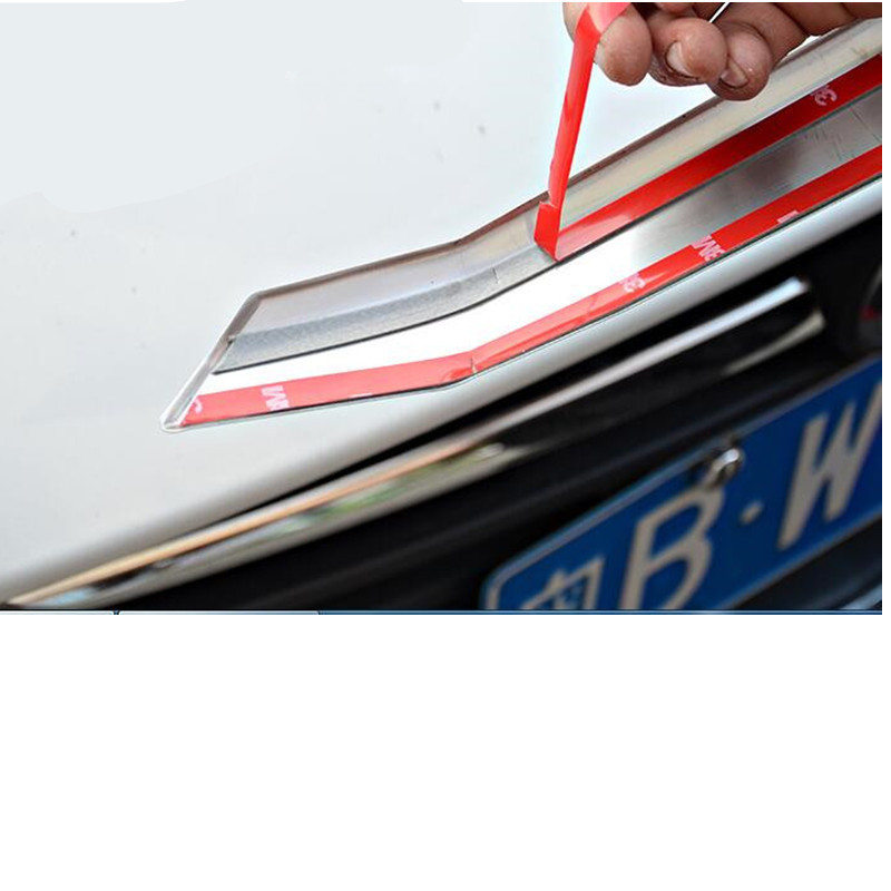 For Hyundai Tucson 2016-2018 Chrome Rear Trunk Tail Gate Door Lid Cover ...