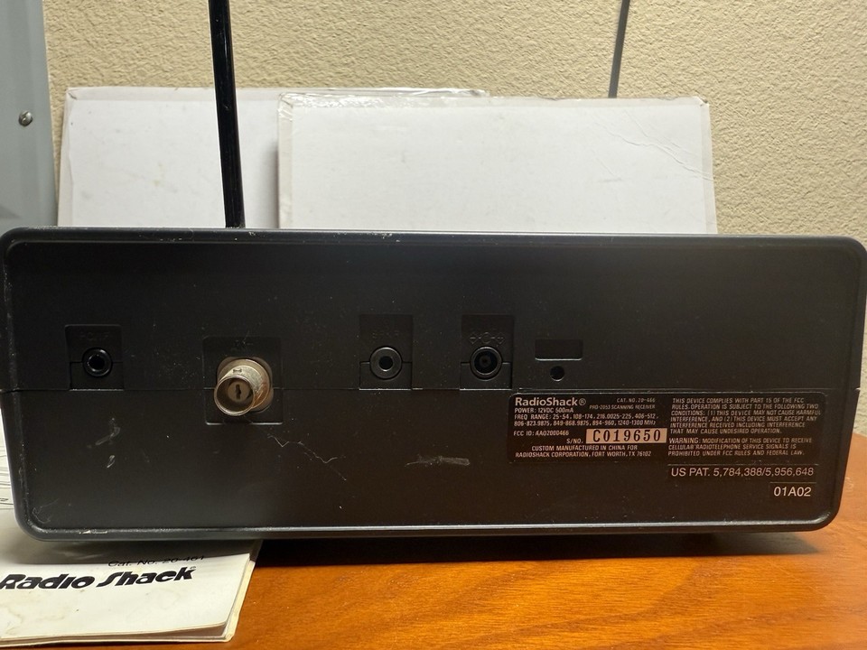 Radio Shack 300 Channel Dual Trunking Scanner PRO 2053- No Power Supply ...
