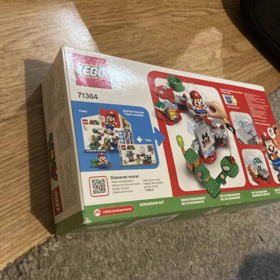 LEGO Super Mario: Whomp’s Lava Trouble Expansion Set (71364 ...