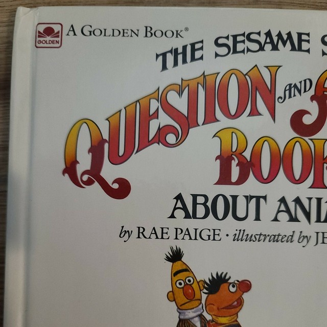 The Sesame Street Question and Answer Book about Animals by Rae Paige ...