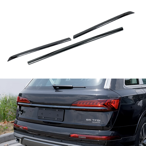 For AUDI Q7 SQ7 2022 Black Rear Trunk Box Tail Gate Deocr Cover ...