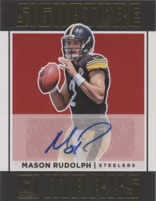 2018 Panini Donruss - Signature Marks Mason Rudolph #SM-MR (AU, RC) for ...