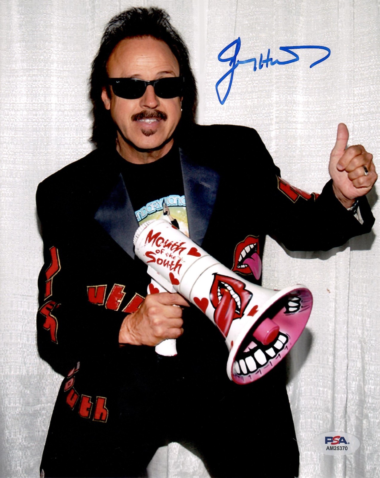 Jimmy Hart autographed signed 8x10 photo WWE PSA COA Mouth of the South ...