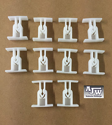 10 x Arrow Head Nylon Door Retainer Catch Caravan Motorhome Boat Hold ...