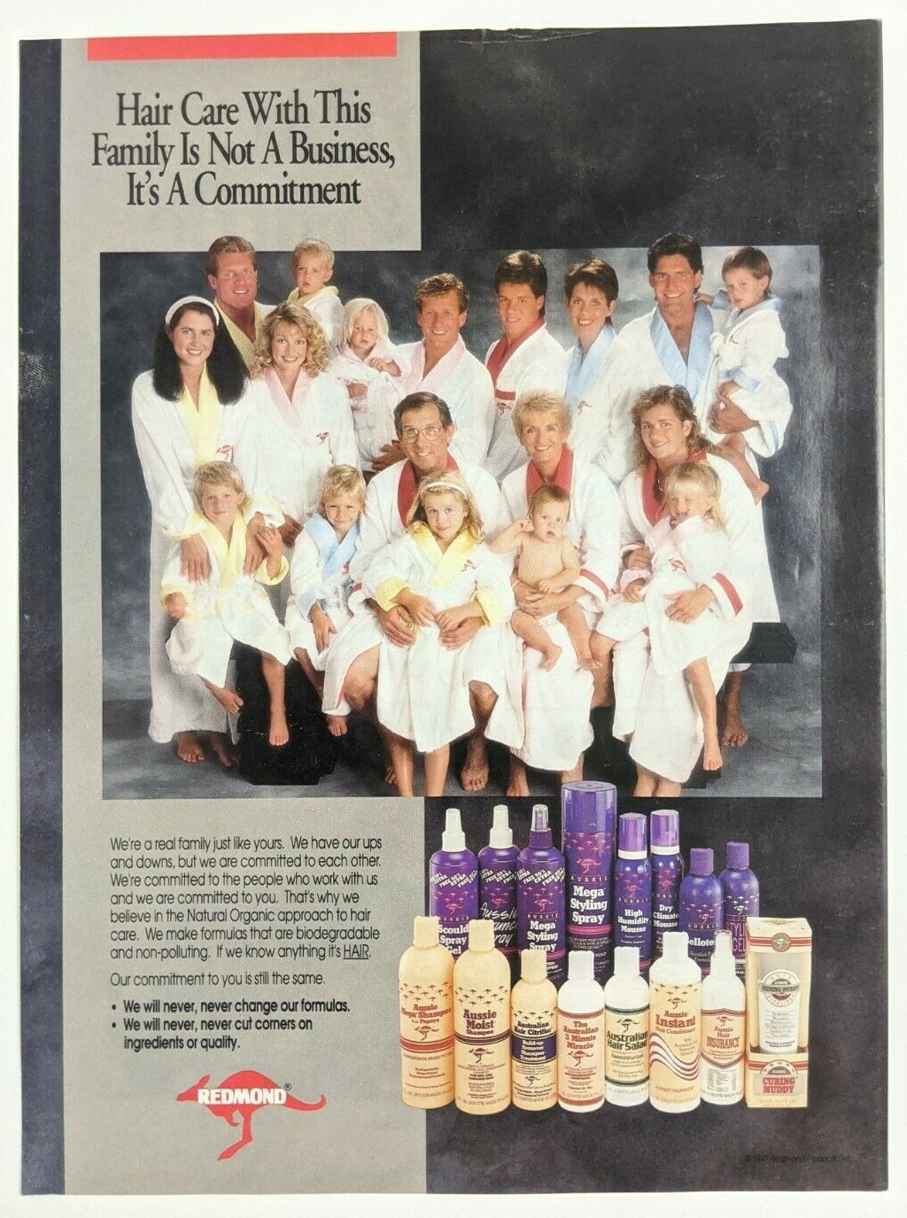 Aussie Shampoo Ads