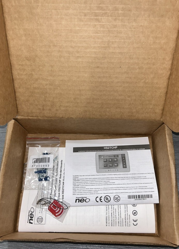 NEW In Original Packaging HS2TCHP NEO TouchScreen Alarm Keypad | eBay