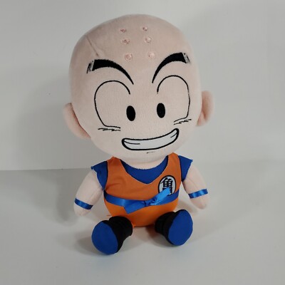 Dragon Ball Z Super Krillin 12 Inch Plush Figure Anime Doll Stuffed Toy ...