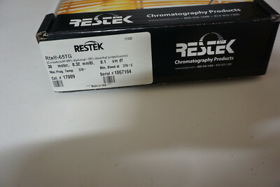 Used Restek RTX-65TG GC column 17009 30m 0.32mm 01u chromatography | eBay