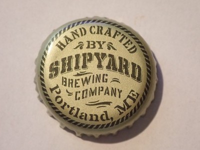CROWN SEAL BOTTLE CAP SHIPYARD BREWING Co PORTLAND ME USA EXCELLENT ...