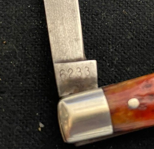 Case XX 6233 Pen Knife, 1965-1969, Jigged Brown Bone Handles | eBay