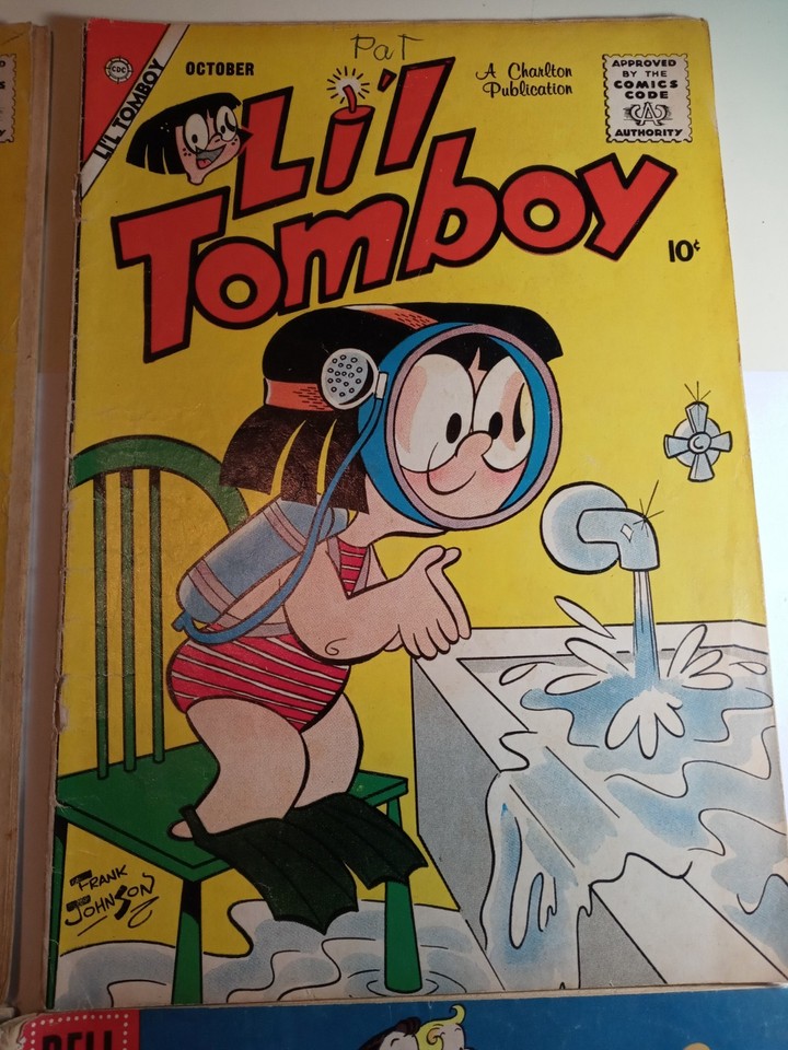 Golden Age Vintage Comic Lot Marvin Mouse, Lil Tomboy, Fury, Hi and ...