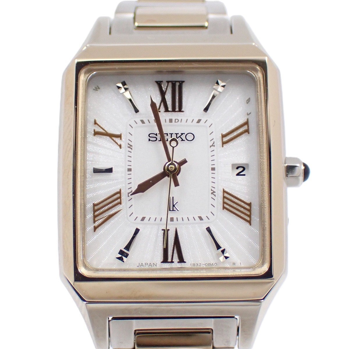 SEIKO Seiko Lucia Square Silver Dial SSVW160 1B32-0AL… - Gem
