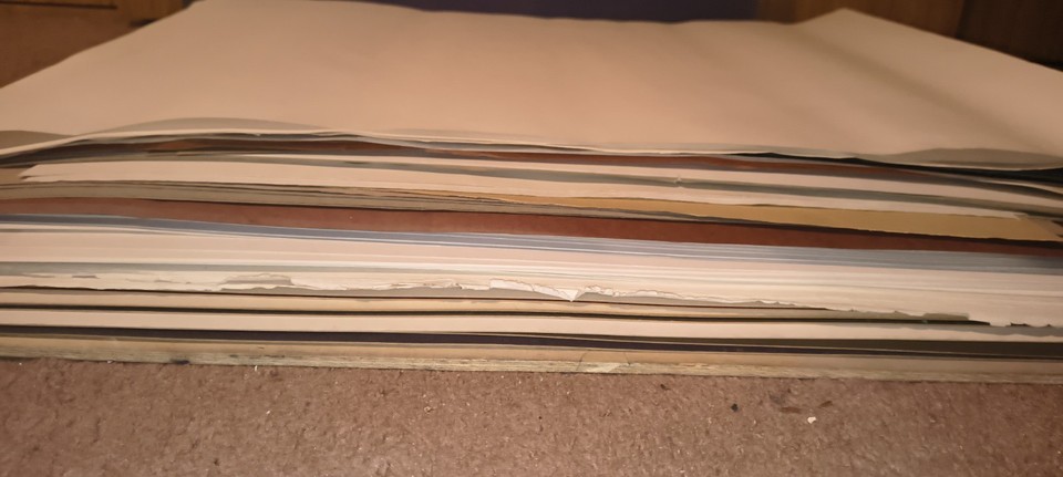 Artists Paper and Card, Various Sizes, Drawing, Painting, Printing, A4 ...