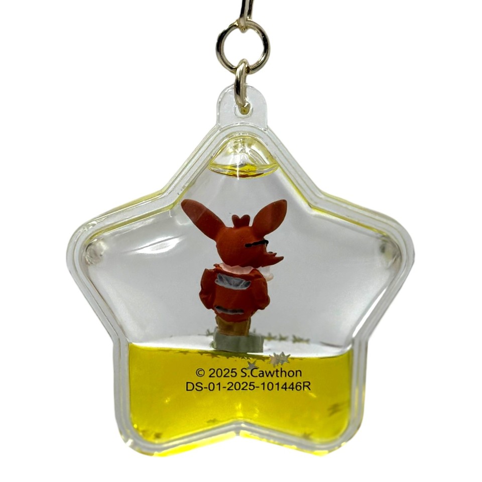 FIVE NIGHTS AT FREDDY'S TSUNAMEEZ YOU PICK FNAF Liquid Star Keychains ...