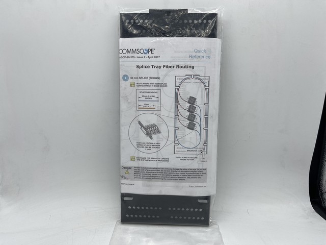 Commscope FST-HS-48 Splice Tray Fiber Routing 24 Fiber Capacity No Box ...