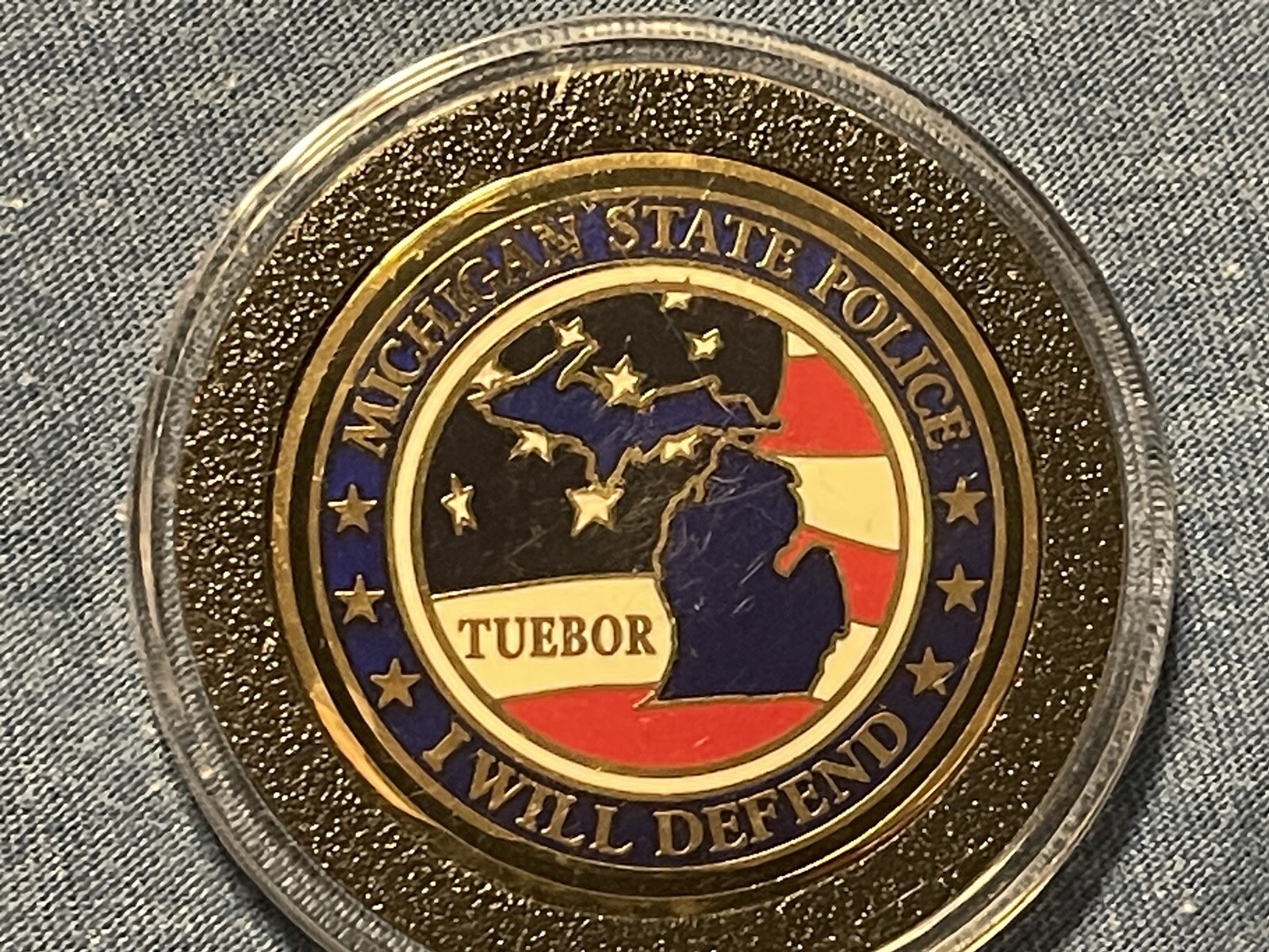 Rare Michigan State Police EMHSD Coin | eBay