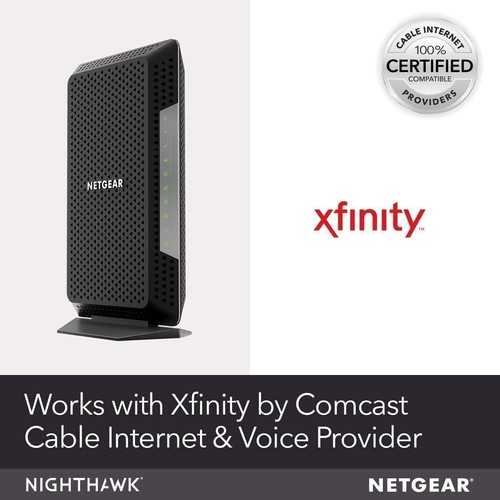 NETGEAR Nighthawk Cable Modem Voice CM1150V - For Xfinity By Comcast ...