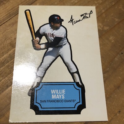 2020 TOPPS 582 MONTGOMERY CLUB STICKER CARD ~ WILLIE MAYS #20 GIANTS | eBay