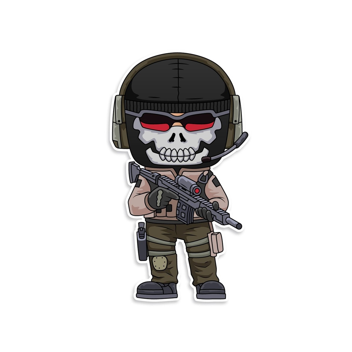 Call Of Duty Chibi Call Of Duty Chibi Etsy