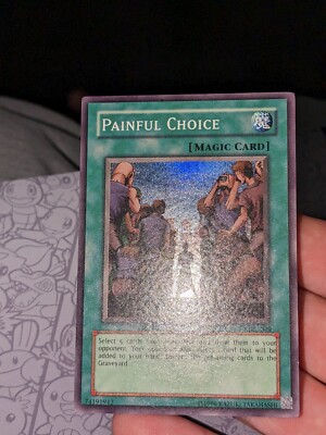Yu-Gi-Oh! TCG Painful Choice Magic Ruler MRL-049 Unlimited Super Rare ...