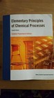 ELEMENTARY PRINCIPLES OF CHEMICAL PROCESSES - Paperback By FELDER ...