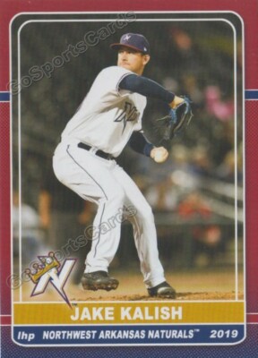 2019 Northwest Arkansas Naturals Jake Kalish RC Rookie Kansas City ...
