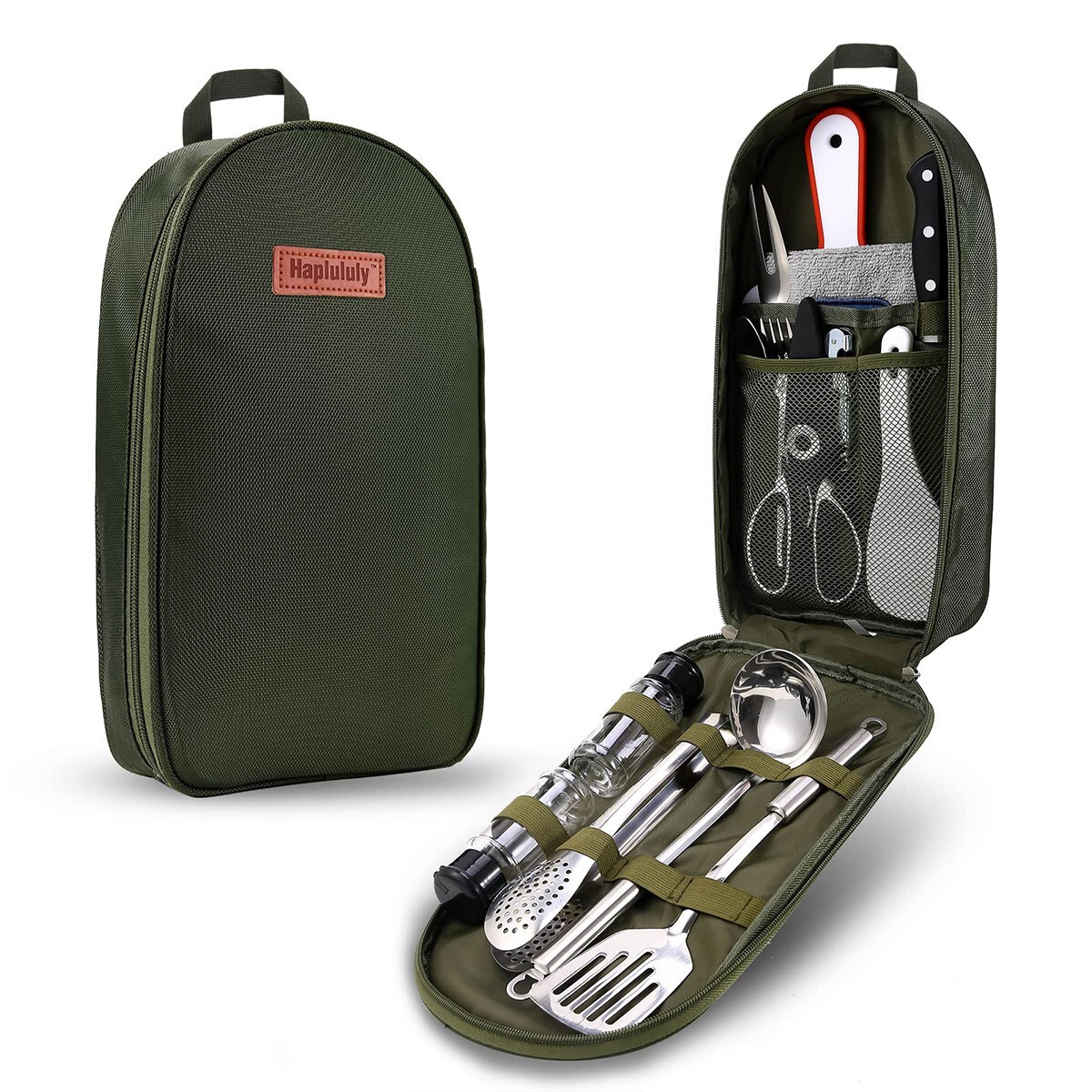 Complete Camping Kitchen Equipment Utensils Set for Outdoor Camping ...